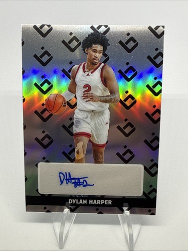 Dylan Harper 2025 Leaf BallisLife Auto Rutgers RC SP /597 Autograph NBA ...