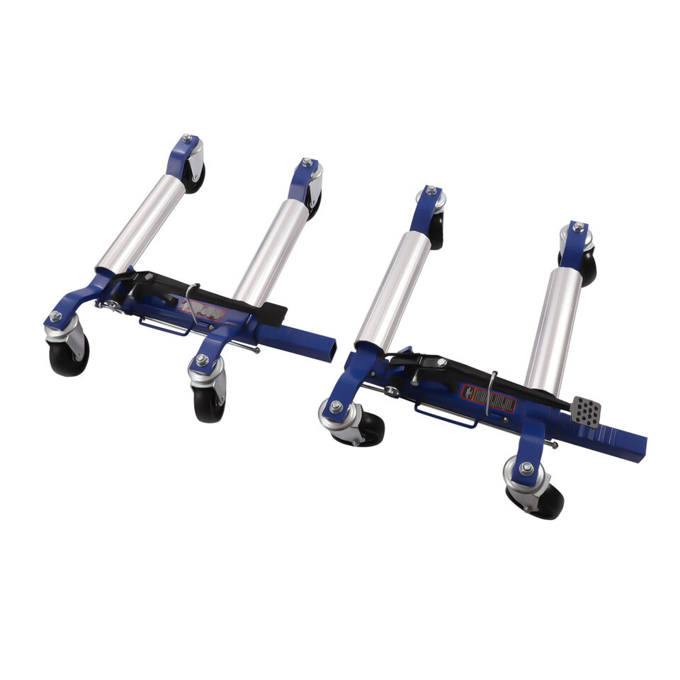2-Pieces Wheel Dollies Ratcheting Heavy Duty Self Loading Wheel Dolly ...