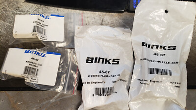 Binks - 45-87 - K960SS Fluid Nozzle For 460 Spray Gun | eBay