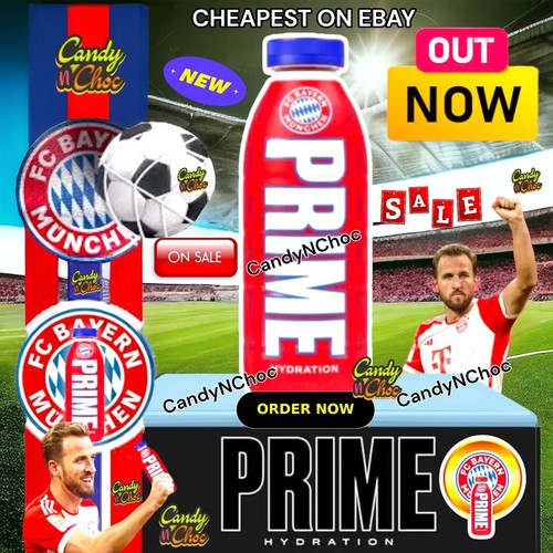 Prime Hydration Bayern Munich IN HAND NOW Exclusive Rare New Flavour ...