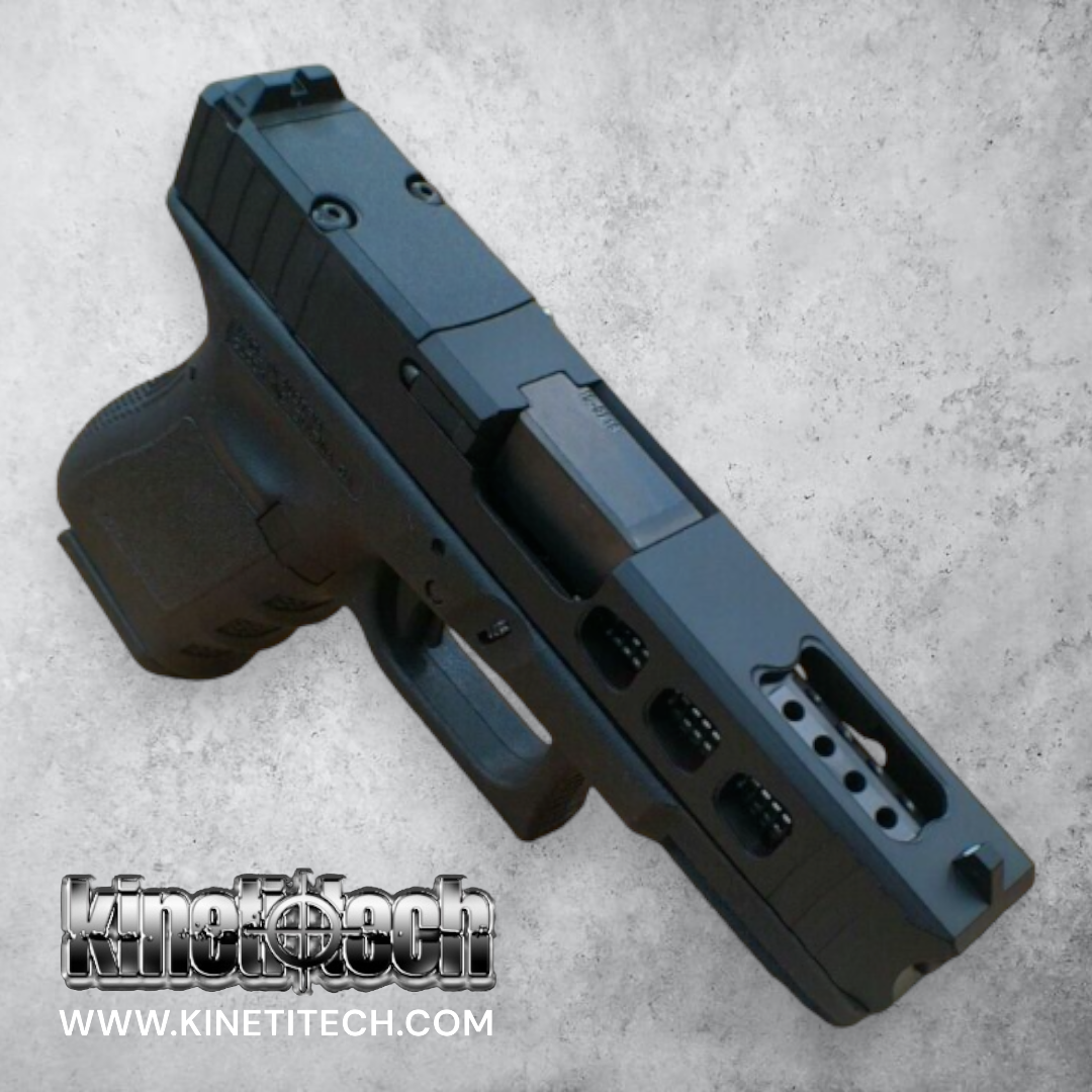 Glock 19 19X Complete Slide gen5 RMR Sights Port Lightning PORTS Black ...