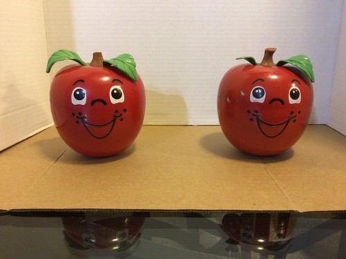 Fisher Price HAPPY APPLE Roly Poly Musical Chime Toy ( 2 toys ) | eBay