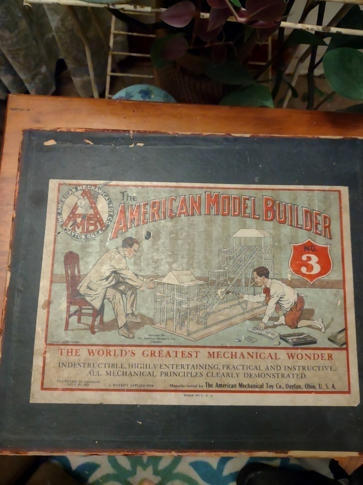 The American Model Builder No.3 Kit and Manual July 29, 1913 | eBay