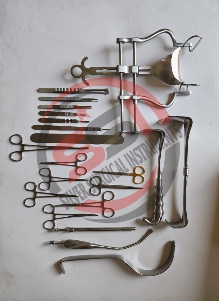 Hysterectomy Abdominal Surgery Set 25 Pcs Vaginal Hysterectomy Instruments Set | eBay