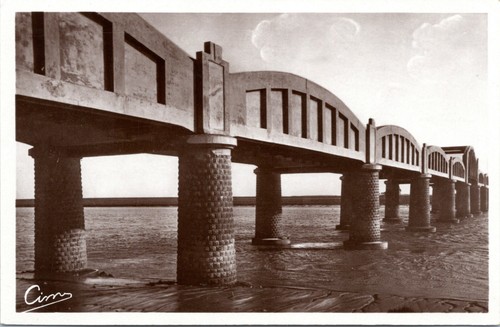 postcard rppc Morocco - Port Lyautey - Bridge over the Sebou River | eBay