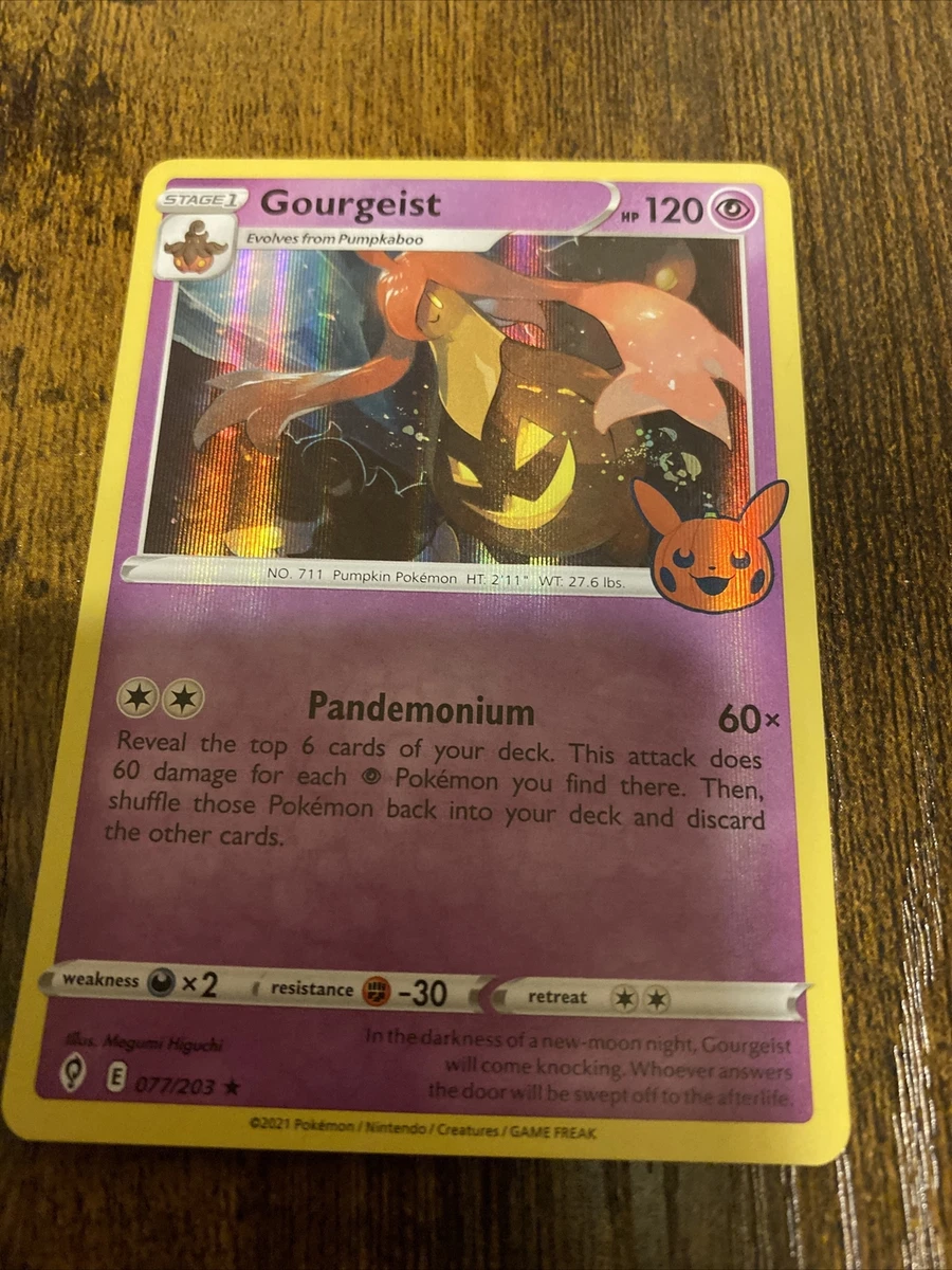 Gourgeist Pokemon Card