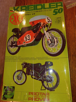 PROTAR 1/9 MODEL KIT- KREIDLER 50 MOTORCYCLE -139 SOME ASSEMBLY | eBay