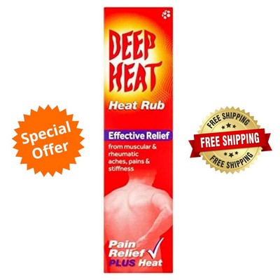Deep Heat Pain Relief Rubs 35g For Muscle Joint Tube Arthritis ...
