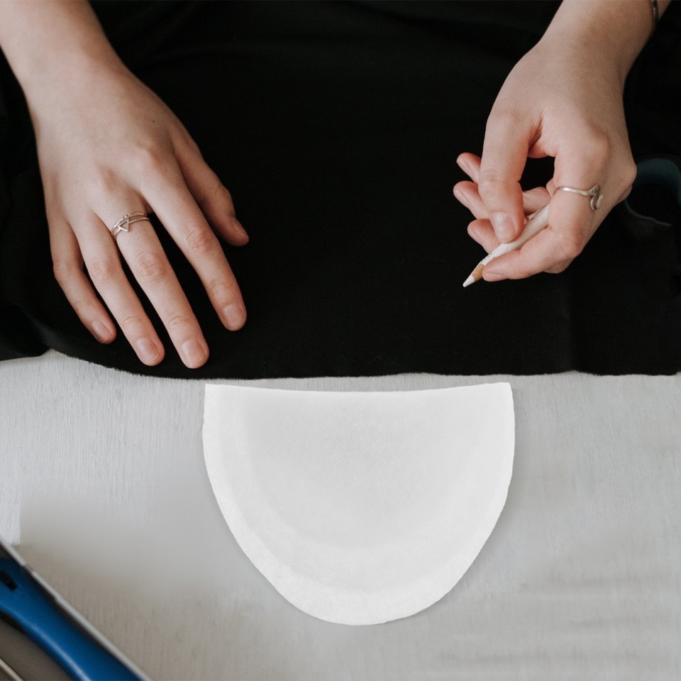 5 Pairs Clothes Shoulder Pads Protector Invisible Sewing Supplies ...