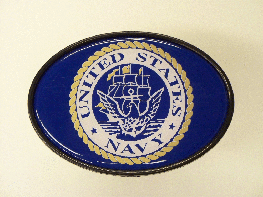 UNITED STATES NAVY Hitch Cover US Navy Military USN | eBay