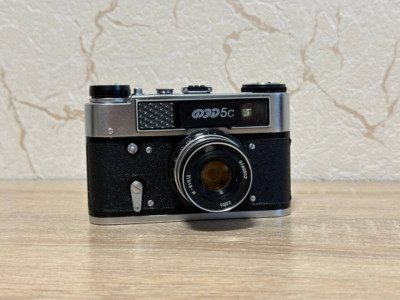 FED 5C Vintage 35mm Film Camera Rangefinder Lens Industar-61 L/D ussr ...