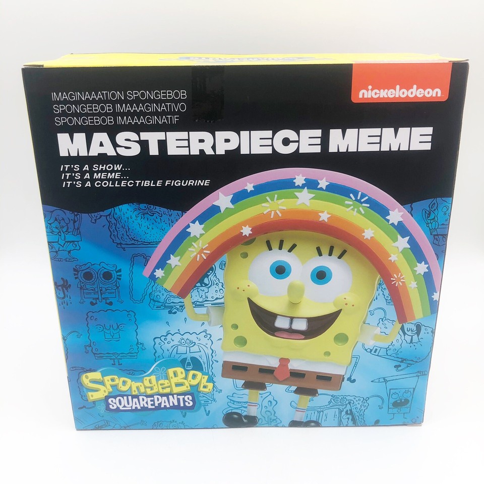 SPONGEBOB MASTER PIECE MEME FIGURES SERIES 1 Imagination Spongebob ...