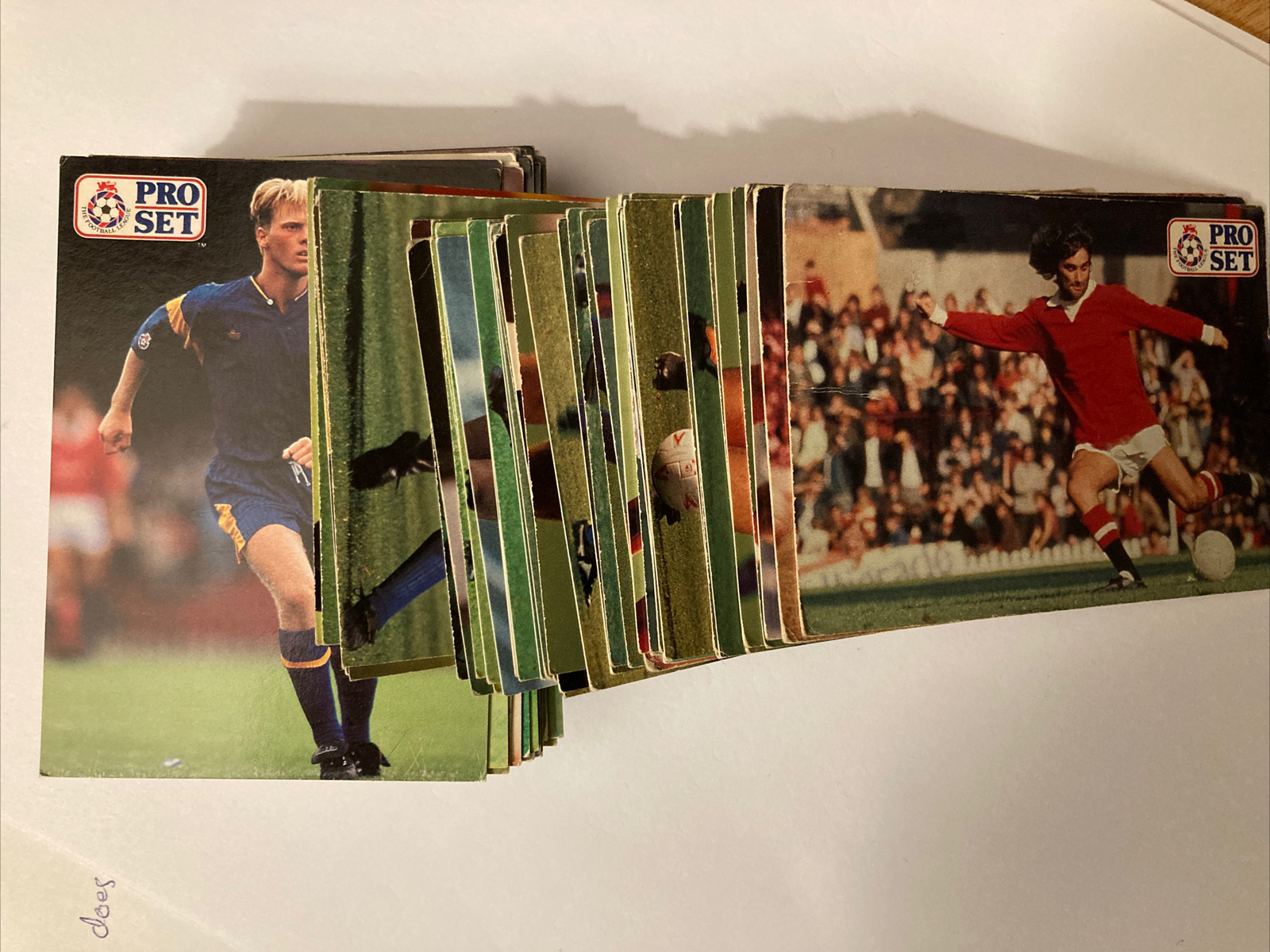 Pro Set - Footballers ~ Part 1 (1991-92) Numbers 1-230 - Pick the Cards ...