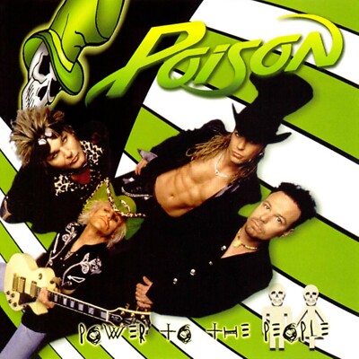 POISON Power to the People BANNER HUGE 4X4 Ft Fabric Poster Tapestry ...