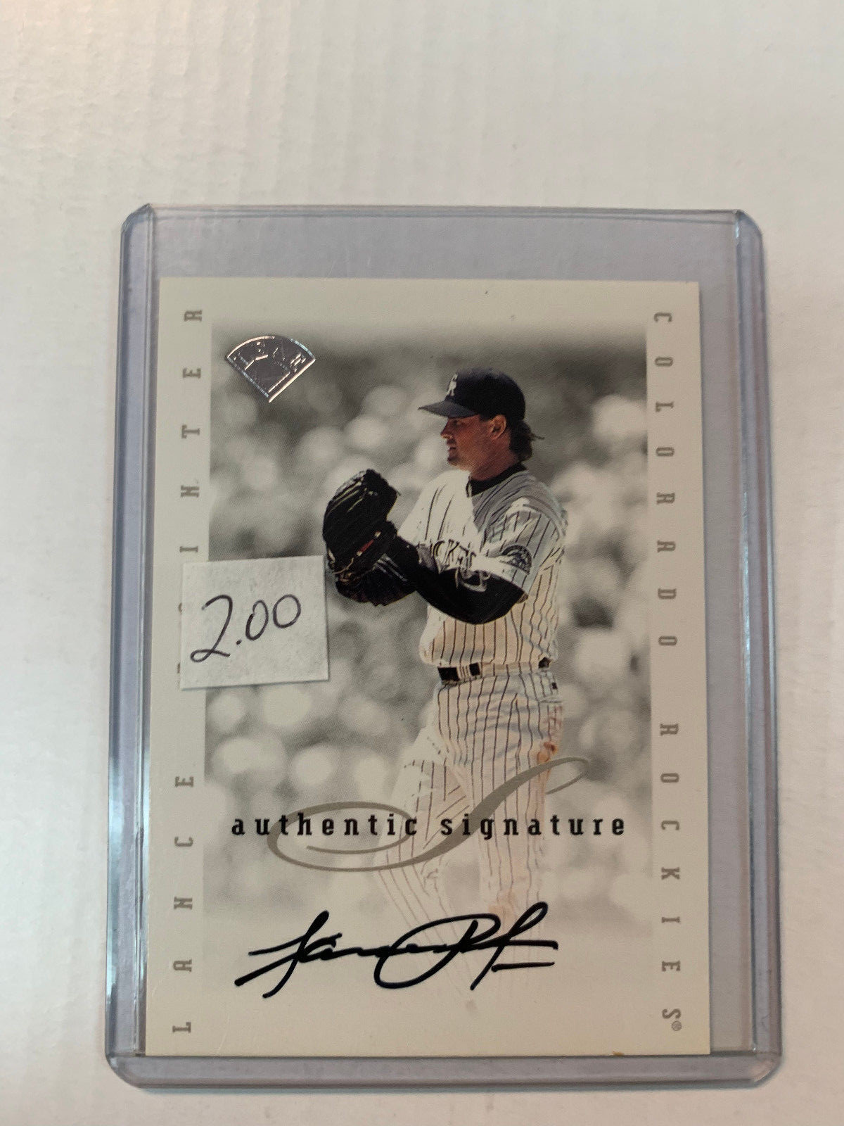 Lance Painter 1996 Signature Series Auto | eBay