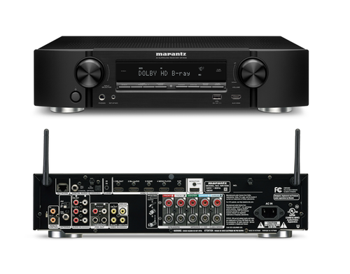 Marantz NR1506 5.2 Ch Home Cinema Network Slim AV Surround Receiver BT ...