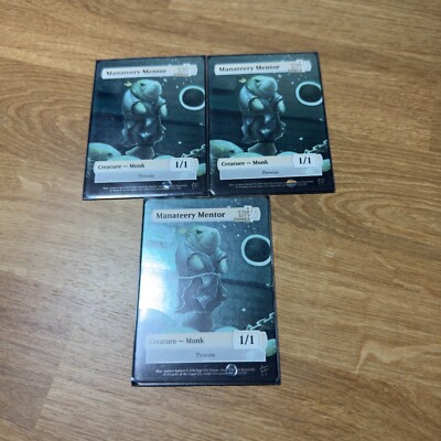 MTG Magic the Gathering SCG Star City Games Manateery Mentor Token ...