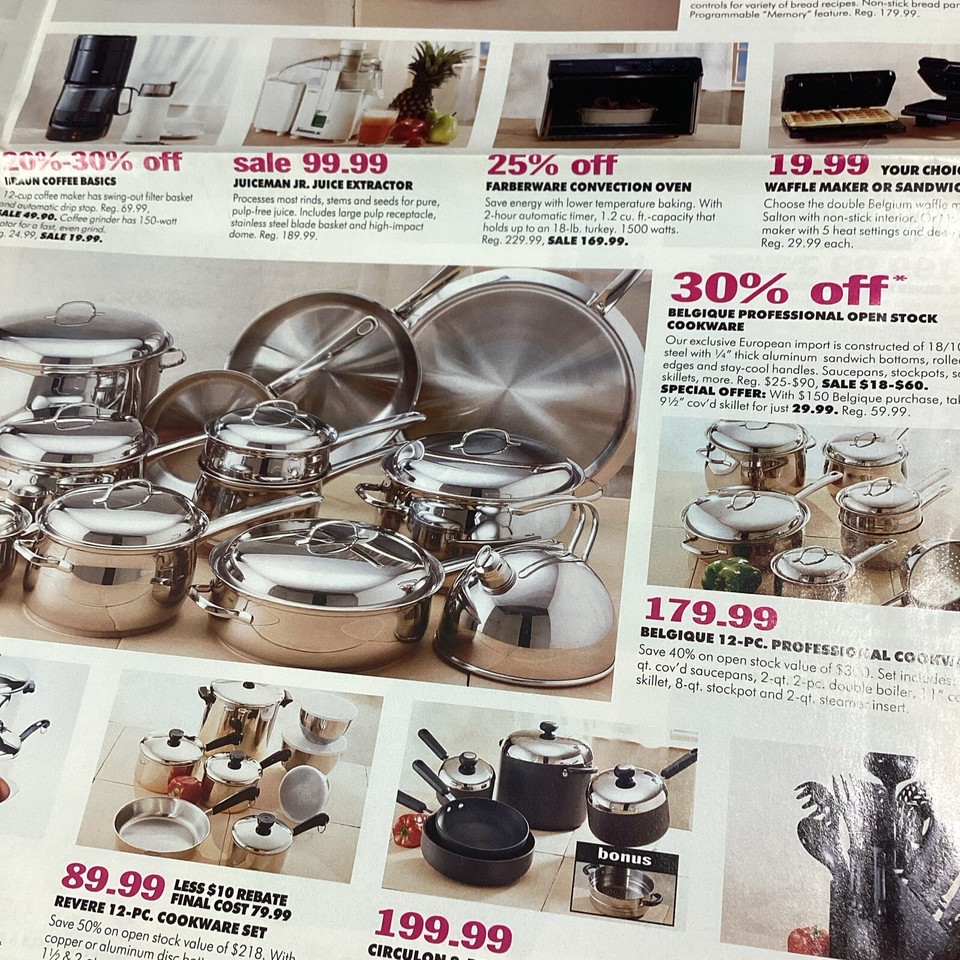 Florida News Insert 1993 Burdines Miami Furniture Beachcore Kitchen ...