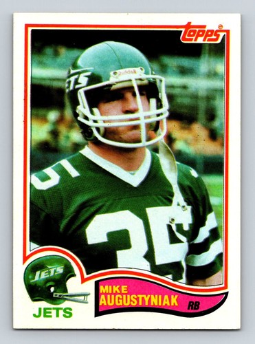 1982 Topps Mike Augustyniak #162 New York Jets | eBay