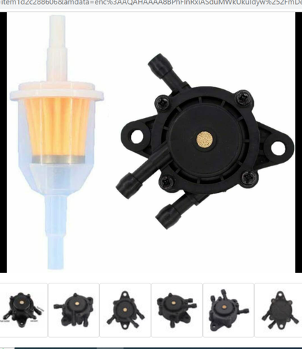 692026 Fuel Pump gas For Briggs And Stratton 496257 799056 Lawn tractor ...