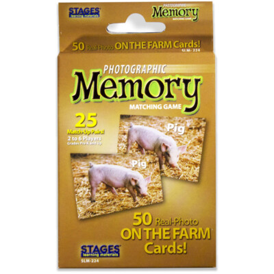 Stages Learning Materials Photographic Memory Matching Game, On the ...