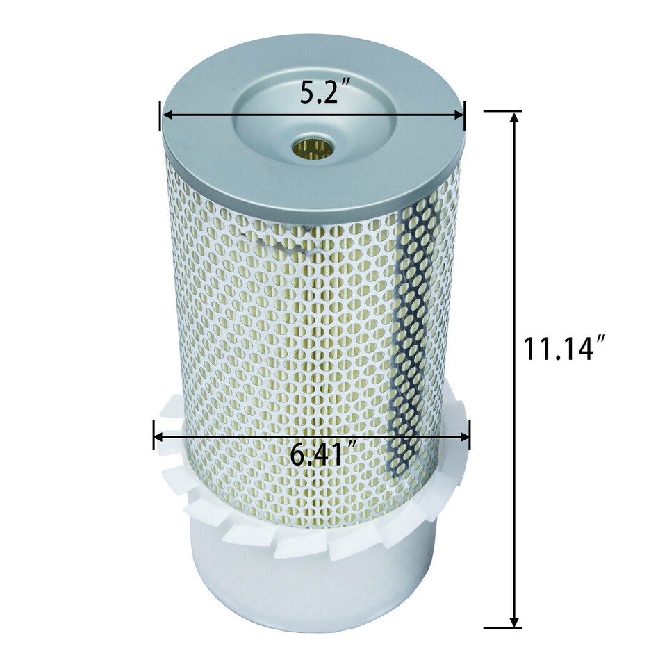 2PCS Air Filter for 6598492 & 6598362 Fits Bobcat 1600 Articulated ...