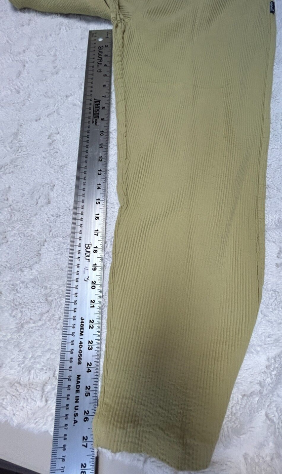 EZZE Wear Cord Cotton Womens Small 2 Pc Green Comfort Pull On Pant ...