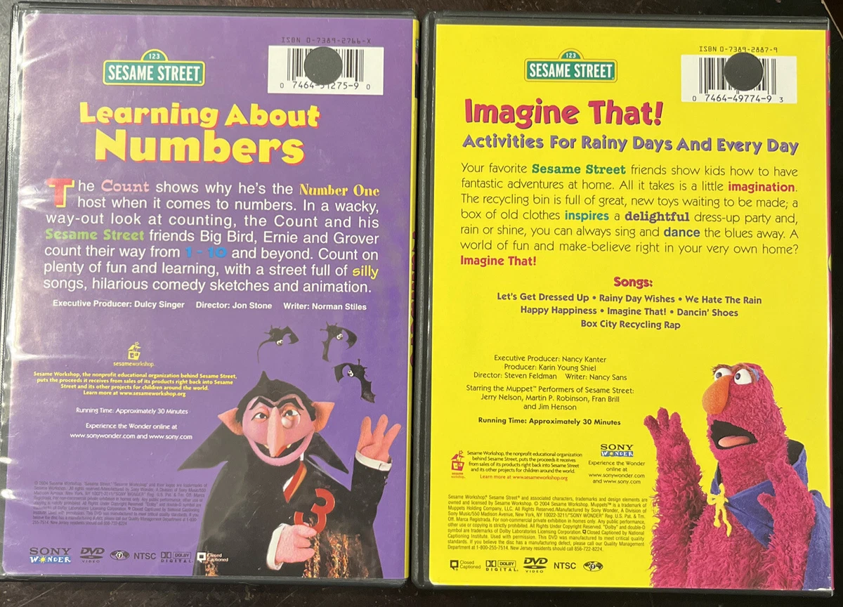 Sesame Street Learning About Numbers