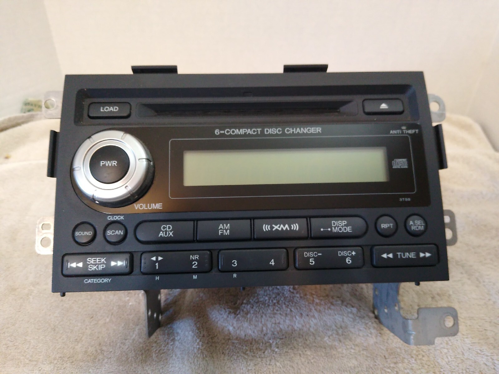 OEM HONDA RIDGELINE RADIO 6 CD DISC CHANGER STEREO PLAYER 39100-SJC ...