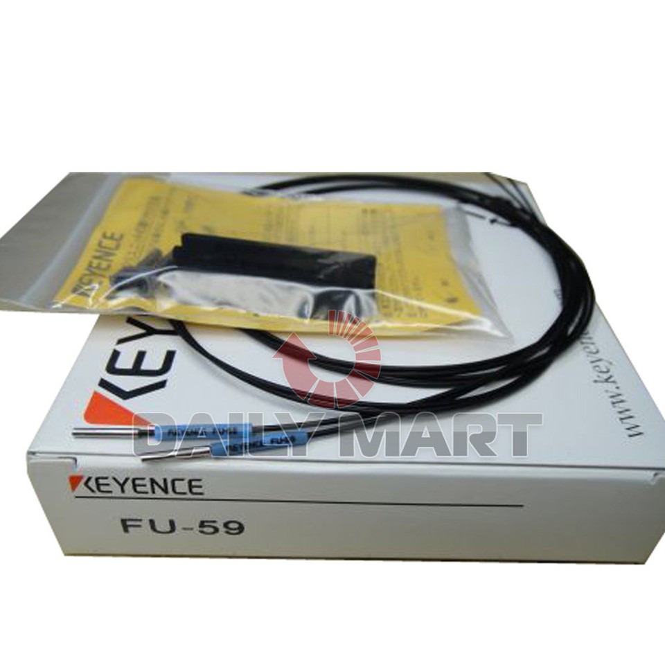 NEW Keyence FU-59 FU59 Transmissive Thrubeam Fiber Optic Sensors, FREE ...