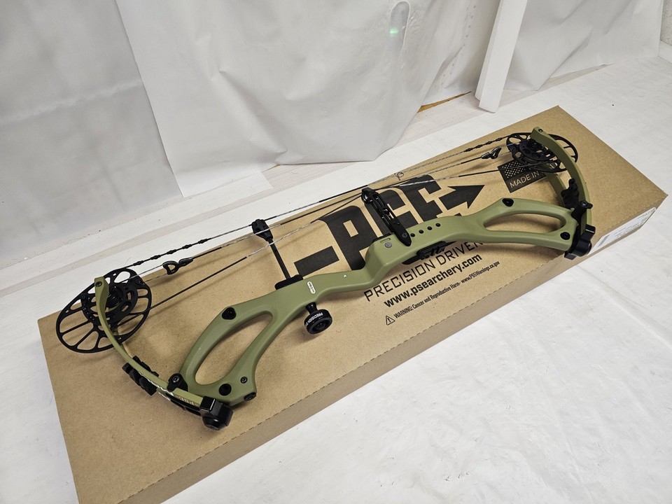 PSE Mach 33 FDS 60 - 70lbs/25.5" - 31"/Green Olive | eBay