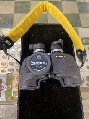Steiner Commander XP C 7x50 Marine Binoculars With Carrying Case ...