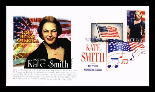 Dr Jim Stamps US 44c Kate Smith First Day Issue Combo Panda Cachets Cover | eBay