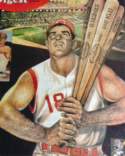 ted kluszewski 1 8x10 art print 1 8x10 photo cincinnati reds | eBay