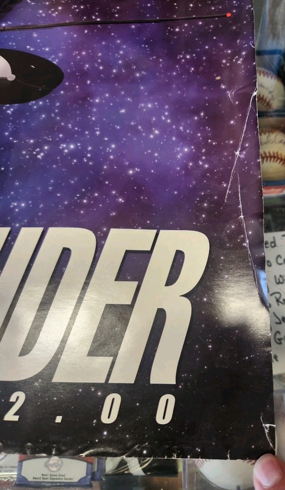 Toonami: The Intruder Cartoon Network 37”x15" Promo Poster ORIGINAL ...