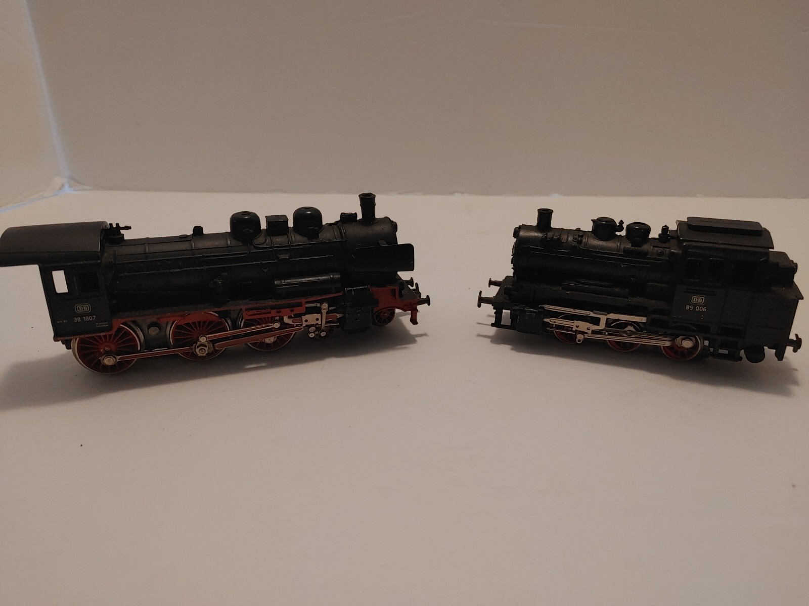 MARKLIN HO SCALE DB 38 1807 4-6-0 STEAM ENGINE/ MARKLIN HO SCALE DB 89 ...