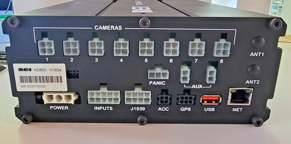 REI 710331 HD800 DVR 8 Channel DVR w/ Key Bus Security | eBay