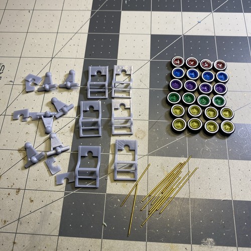 1/64 hot wheels lowrider rims 3d printed Sets 6 Sets, Daytons Spokes hydraulics | eBay