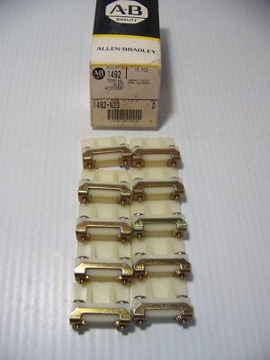 Allen Bradley, 1492-N23, Terminal Block Wiring Heavy Duty End Anchor ...