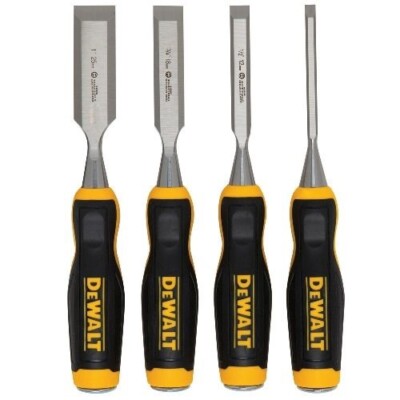 Dewalt 4-Piece Wood Chisel Set 76174160635| eBay