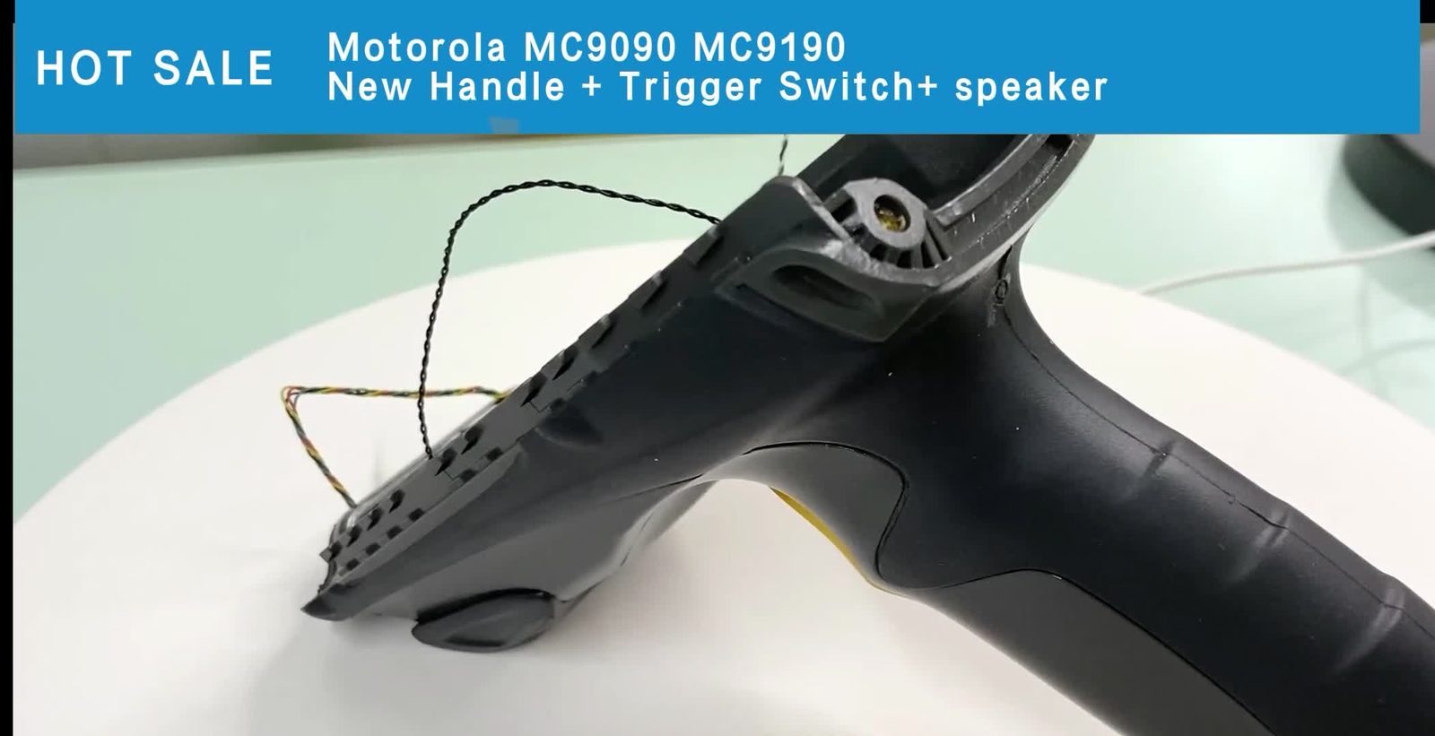 For MC9090 MC9190 Pistol Grip Gun Handle w/ Trigger Switch w/ speaker ...