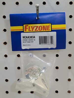 Hobbico / FlyZone HCAA3834 Nose Spinner Chrome Finish ~ Cessna 182 ...