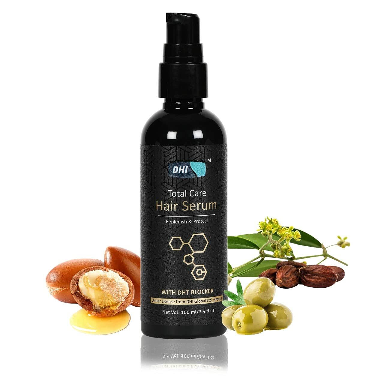 DHI Hair Serum for Men & Women contains Argan Oil 100ml | eBay