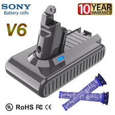 Dyson Battery Pack Sv04 21.6v 16.2a Intertek 4007303 for Parts Only for ...