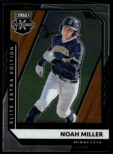 2021 Panini Elite Extra Edition Noah Miller Optic | eBay