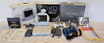 Sony PlayStation PSOne PS1, LCD Screen SCPH-101 SCPH-131 Demo Disc ...