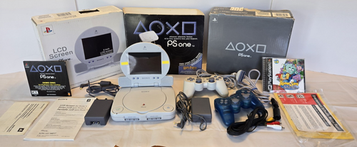 Sony PlayStation PSOne PS1, LCD Screen SCPH-101 SCPH-131 Demo Disc ...