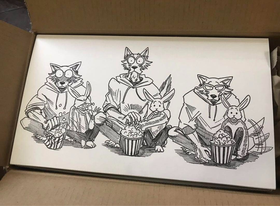 BEASTARS Vol.1-22 with Storage Box Japanese Edition Comic Book Set ...