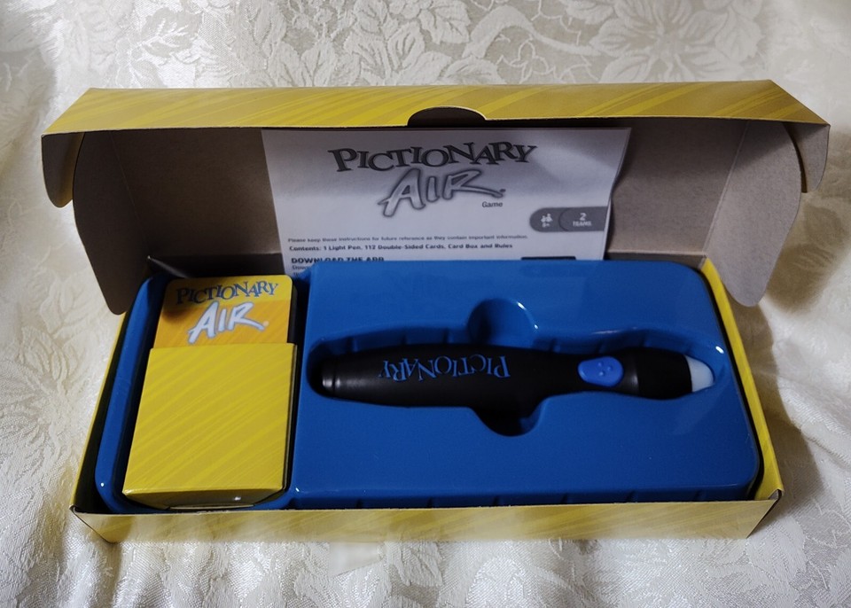 Pictionary Air Game: Pen, Cards & Instructions by Mattel New from 2020 ...
