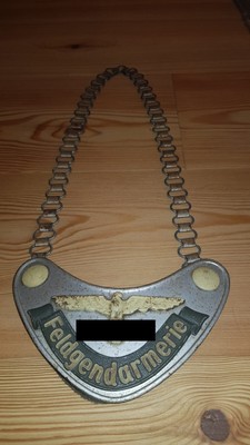 Army/Waffen-SS Field Police Gorget | eBay